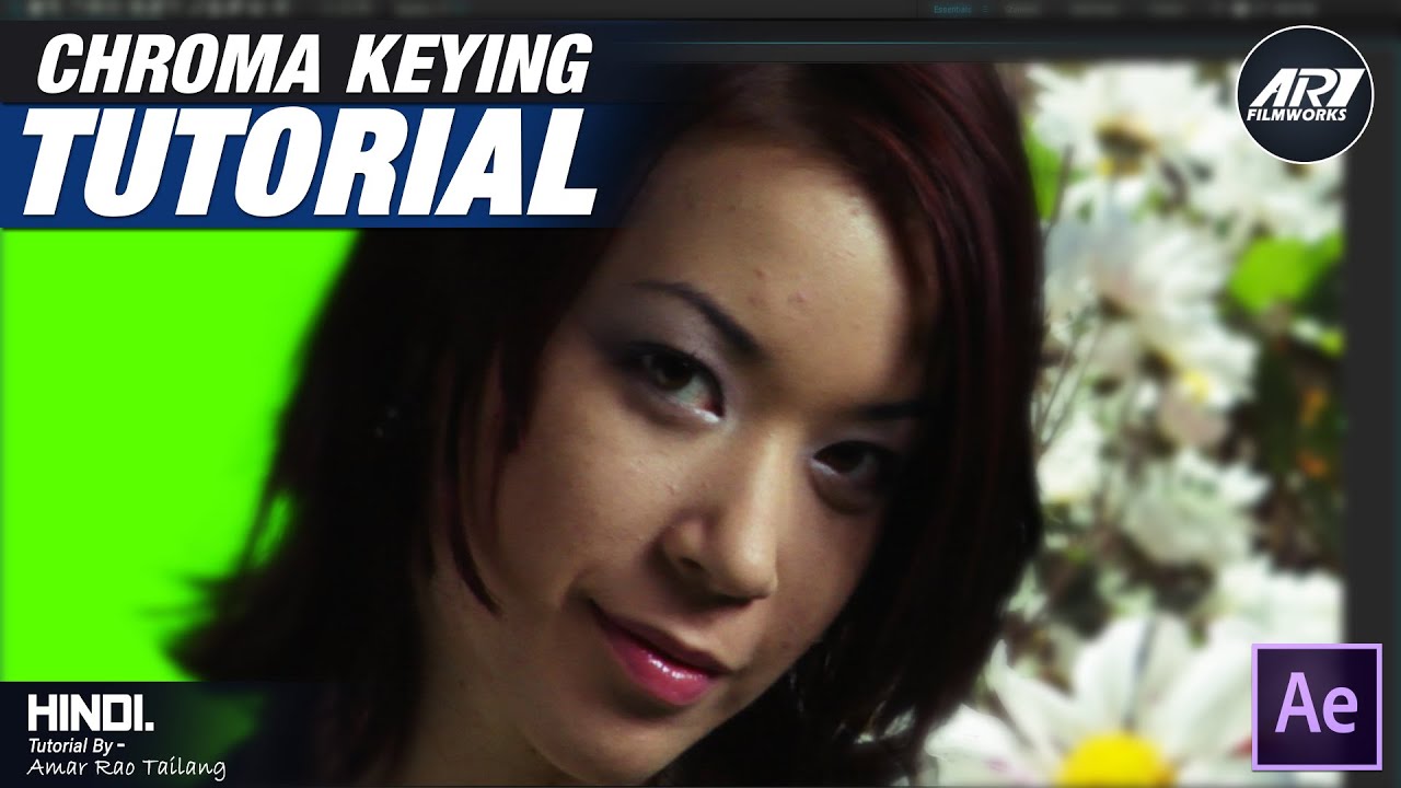 Chroma Keying in After Effects CC - Hindi Tutorial - YouTube