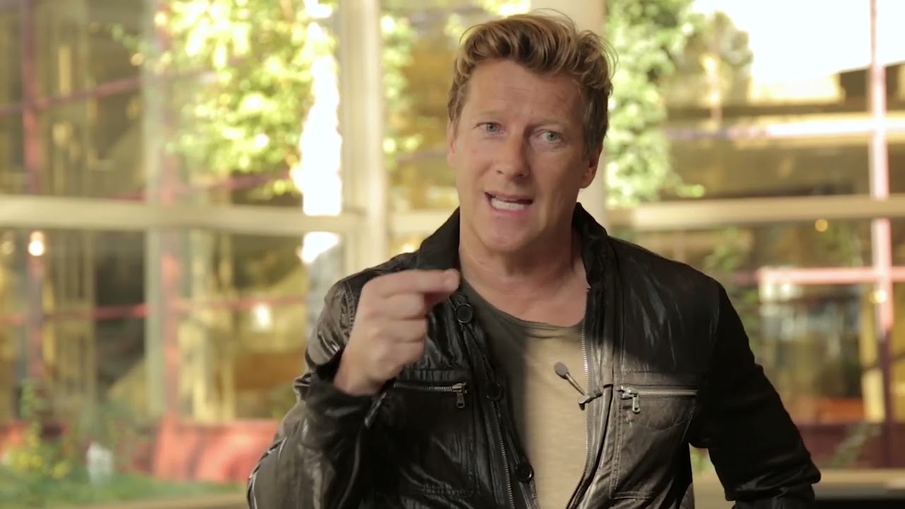 Magnus Scheving With His Wife