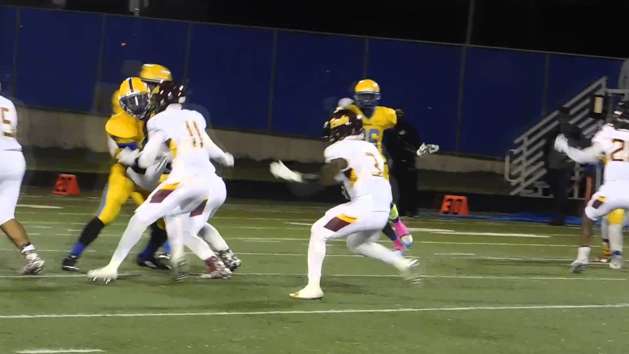 Campbell kickoff return Dunbar/Mervo football 10/16/15 - YouTube