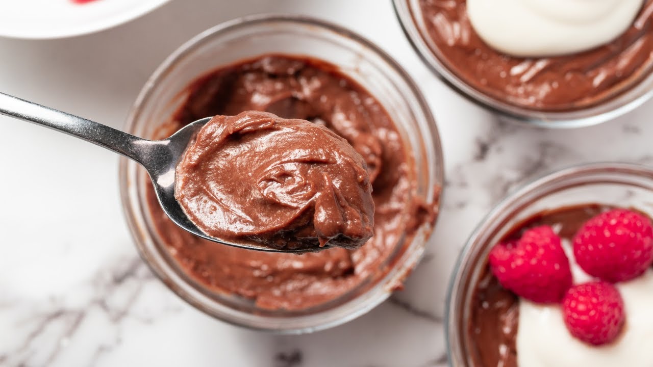 DECADENT VEGAN CHOCOLATE PUDDING (EASY RECIPE, GF, WFPB) - YouTube