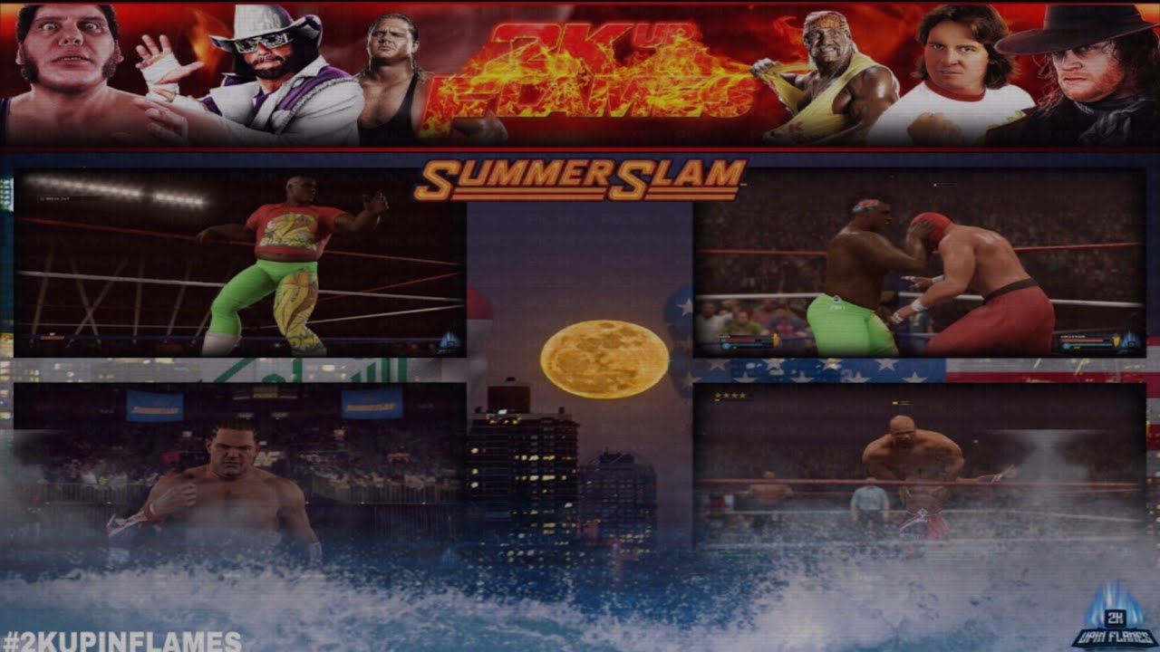 WWE2K23 SUMMERSLAM 91' SERIES VIDEO#1🏖🏖🏖 #wwe2k23 #wwe #summerslam # ...