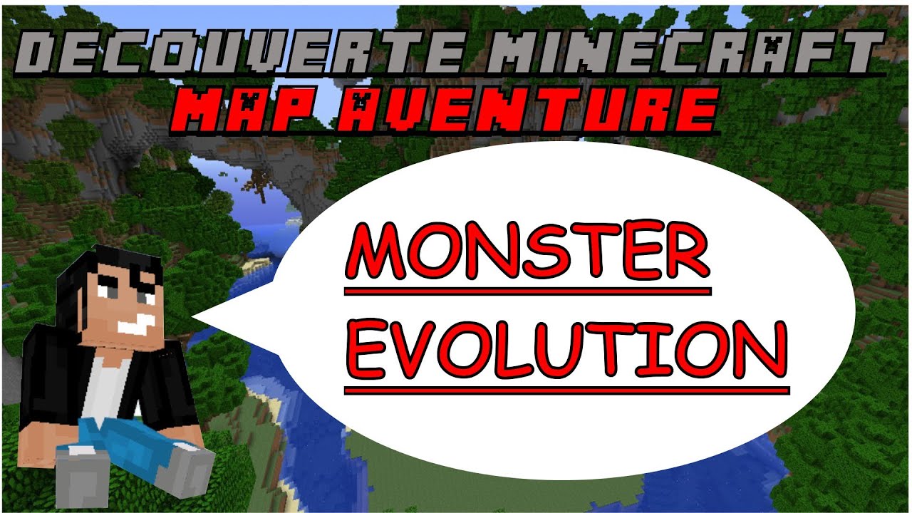 Découverte Minecraft - Map aventure Monster Evolution - Xbox 360 - YouTube