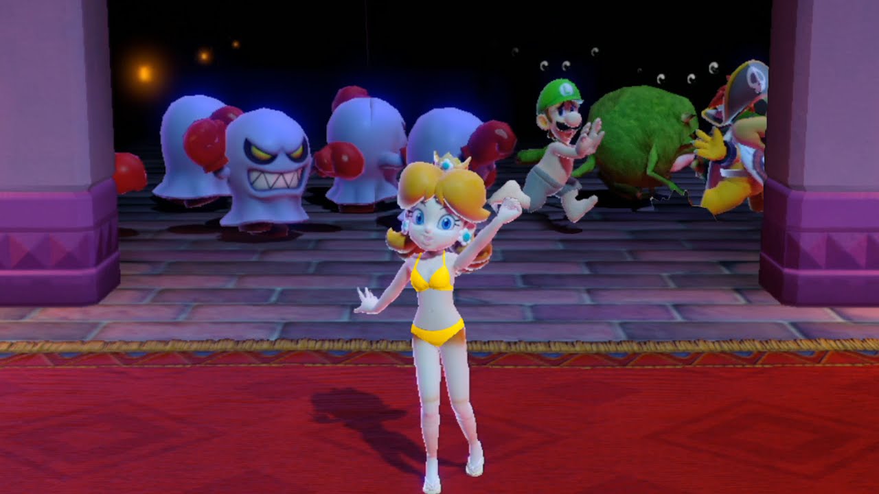 Mario Party Series - Minigames - Play with Rosalina, Bikini Daisy And ...