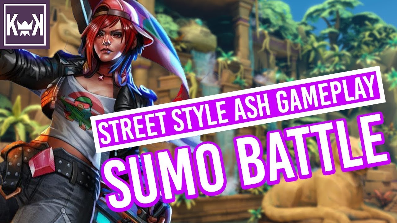 Street Style Ash Gameplay (Sumo Battle) | Paladins (PS4 Console) - YouTube