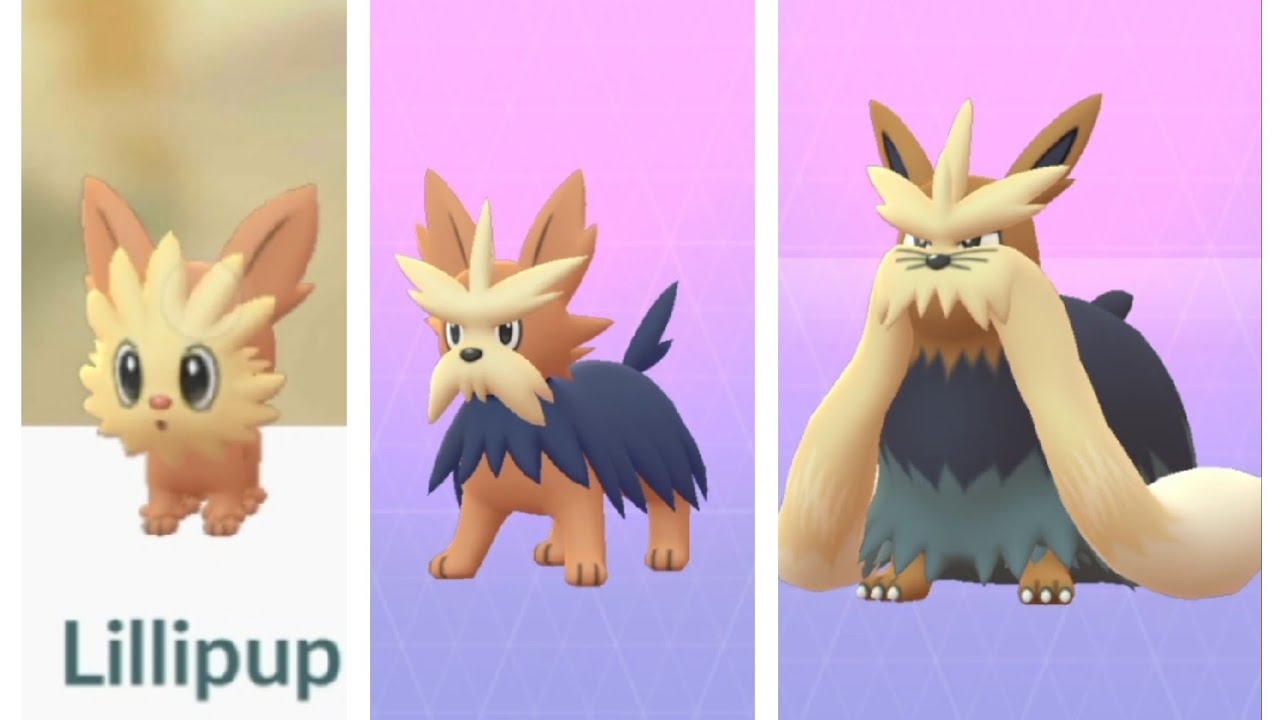 Pokemon Lillipup Evolutie Grafiek Shiny Lillipup Via SOS Evolves Into