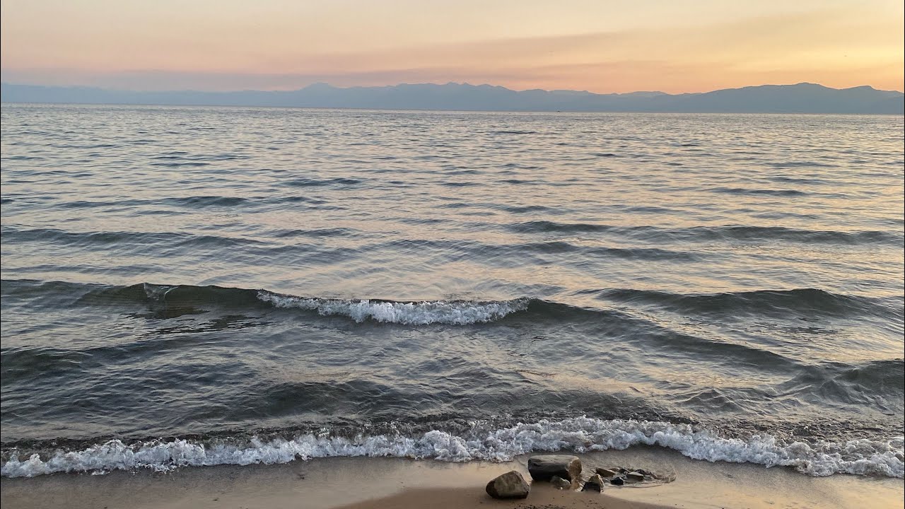 Kings Beach at Sunset🤙California Adventure #11 - YouTube