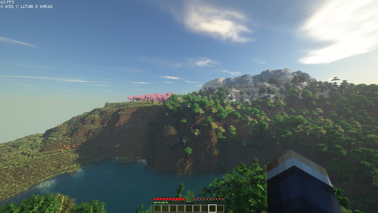 1Hours of Relaxing Minecraft Gameplay (Shaders/60fps) - YouTube