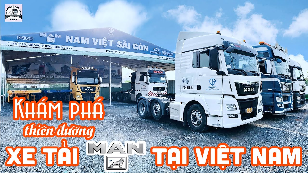 Khám phá thiên đường xe tải MAN TGX nhập khẩu châu Âu tại Việt Nam ...
