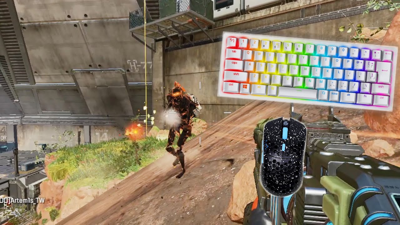 Razer Huntsman Mini Keyboard & Mouse Sound ASMR 🤩 Apex Legends Gameplay ...