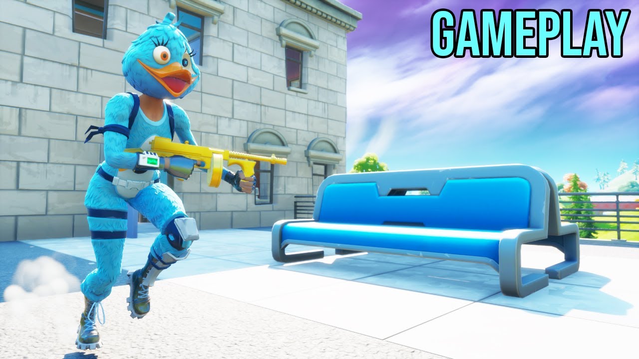 BLUE “QUACKLING” SKIN GAMEPLAY Showcase (EASTER “DUCK” OUTFIT ...