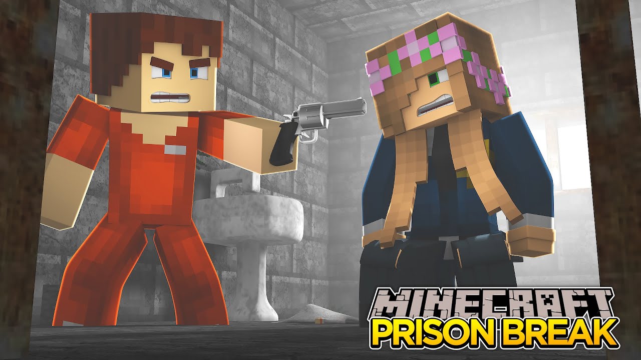 Minecraft PRISON BREAK - DID SCUBA STEVE TRY KILL LITTLE KELLY? - YouTube