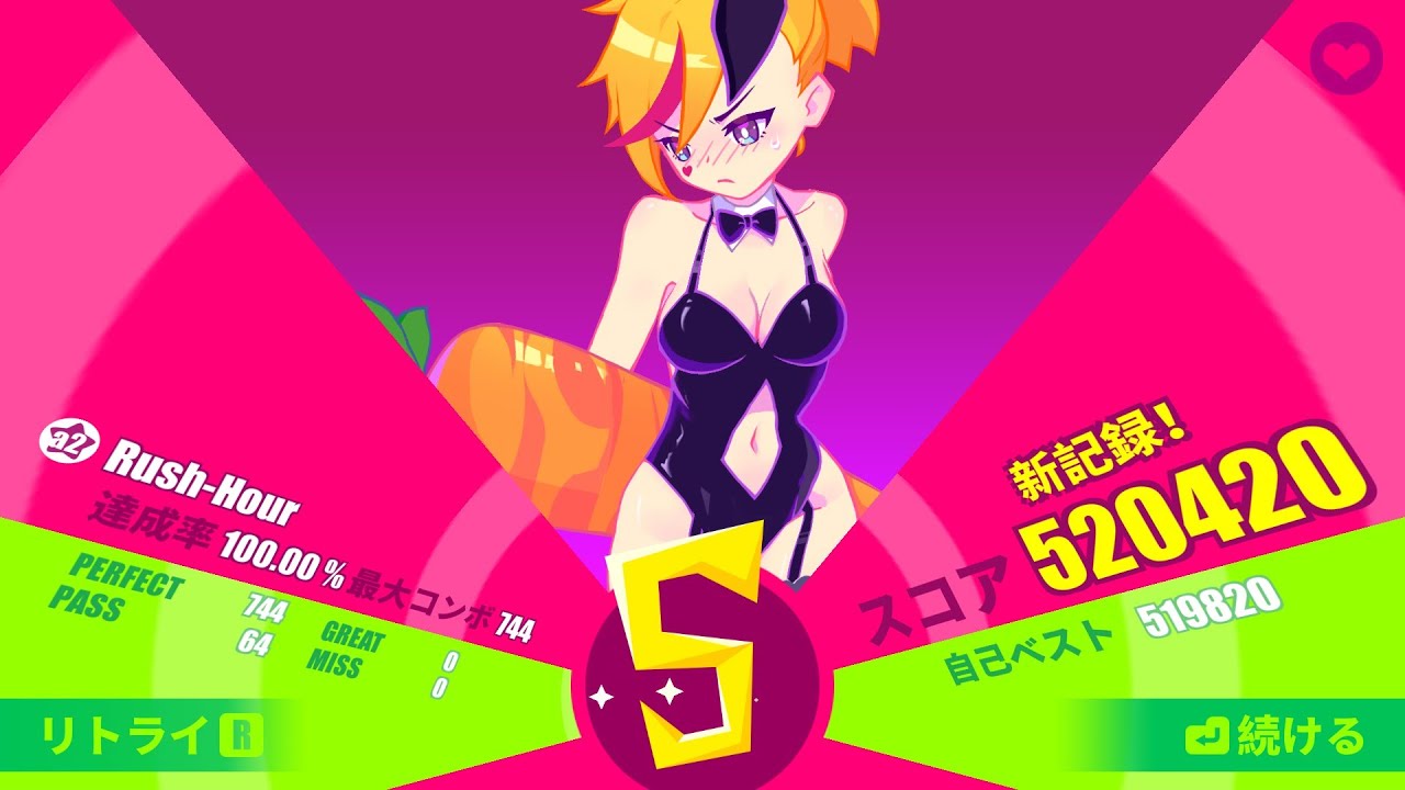 【Muse Dash】Rush-Hour/litmus* (達人★a2) AP100% - YouTube