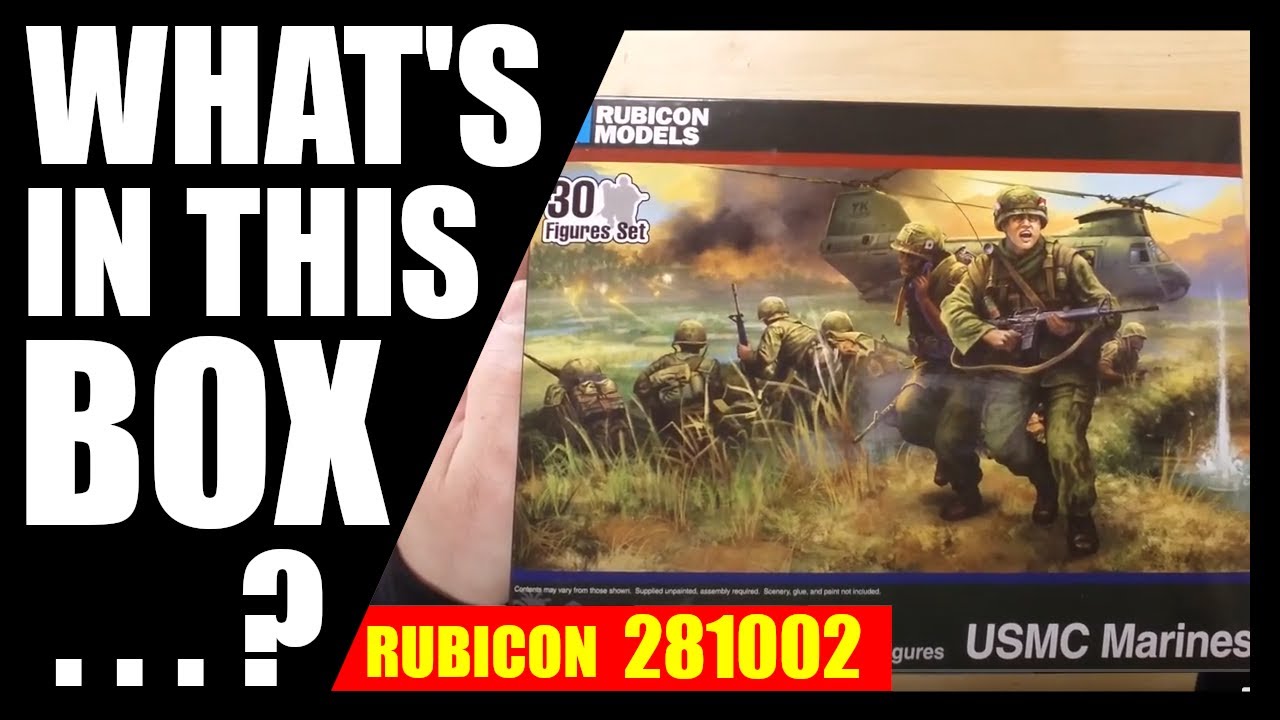 560 - Rubicon Models 281002 US MC Marines 1/56 scale - YouTube