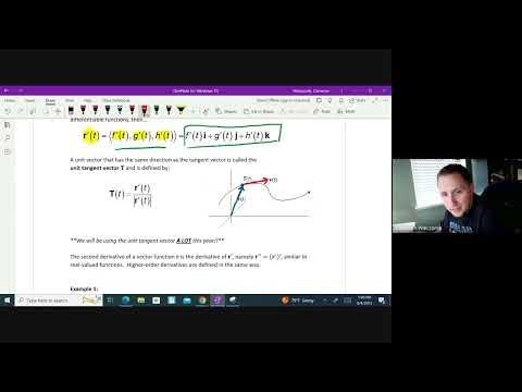 Section 13.2 Day 1 Tutorial - Derivatives of Vector Functions - YouTube