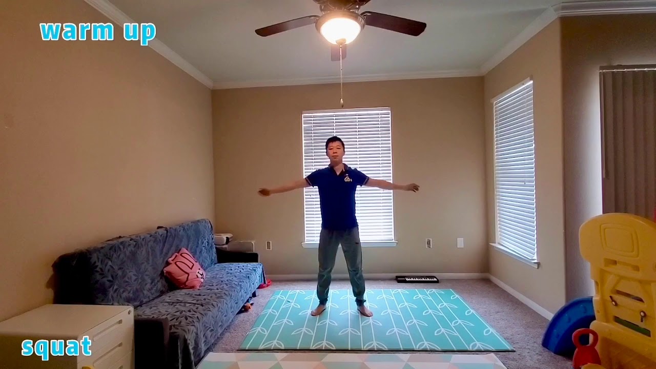 10 mins Wushu Workout at Home - YouTube