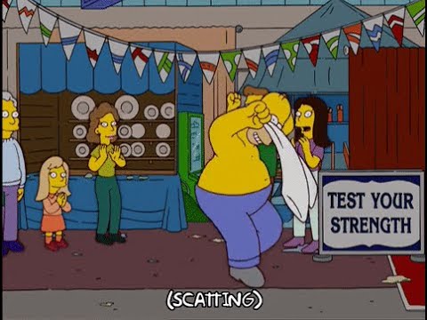 EPIC DANCE HOMER SIMPSON! - YouTube