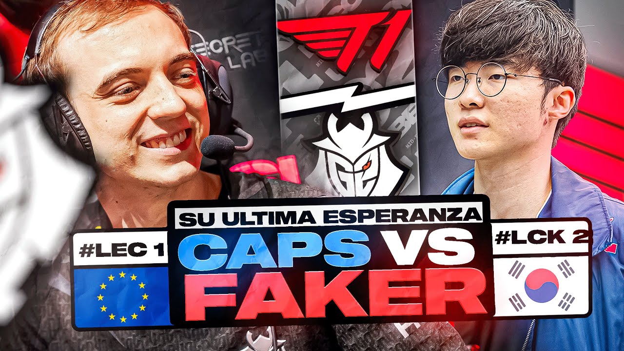 FAKER vs CAPS UNO SE VA ELIMINADO 😨 // T1 vs G2 | MSI 2024 - YouTube