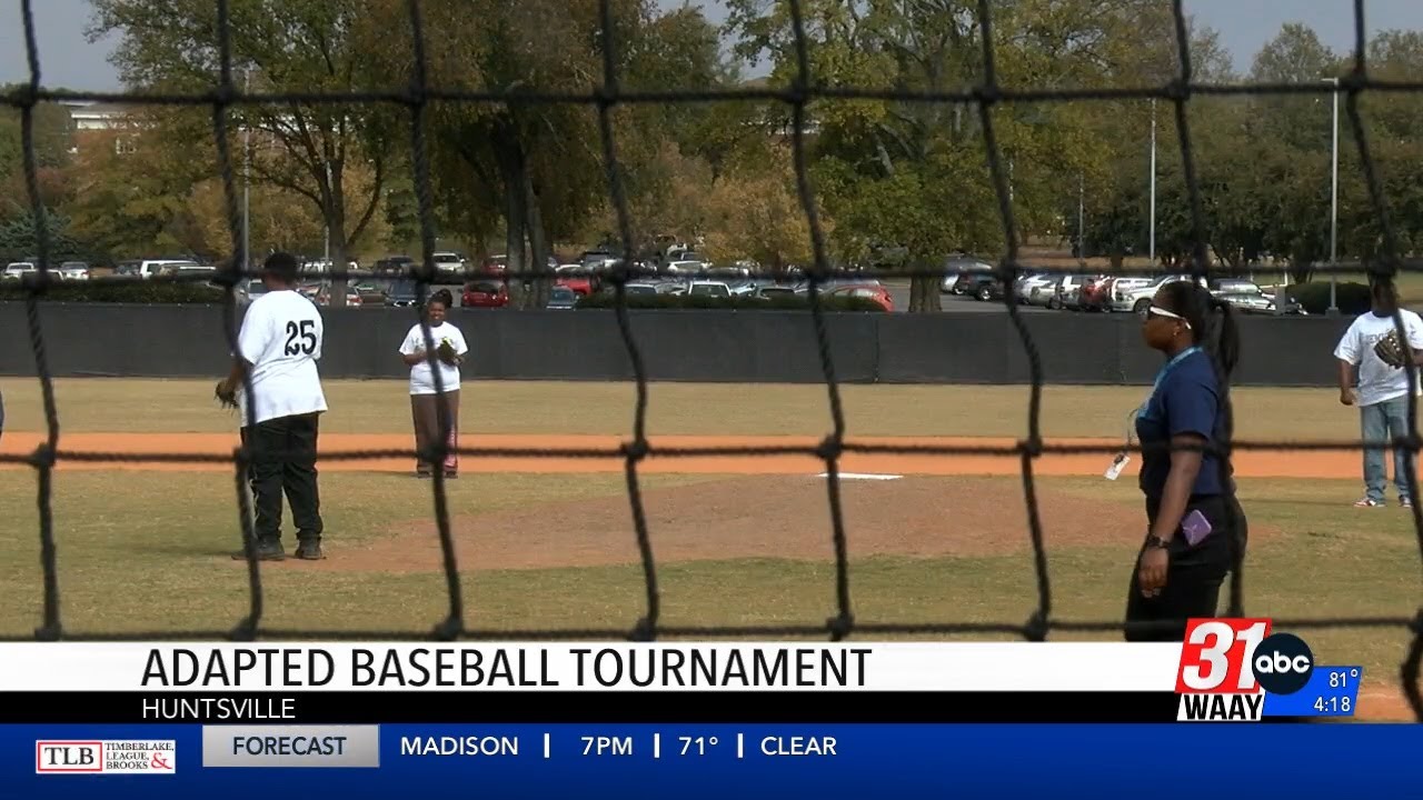 Adapted Baseball Game a big hit at UAH - YouTube