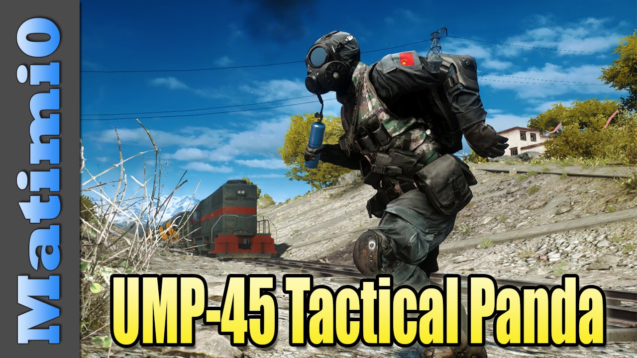 UMP-45 - Tactical Panda - Battlefield 4 (Squad Up!) - YouTube