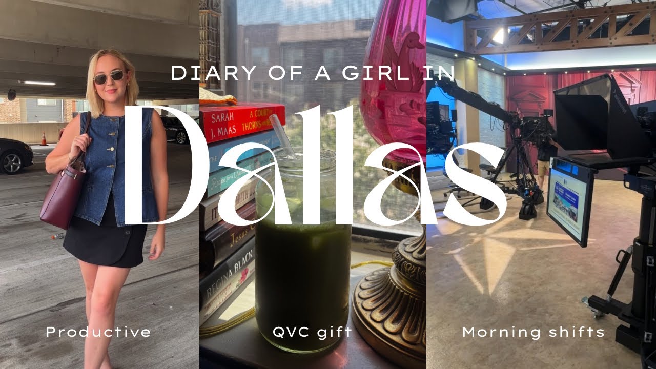 romanticizing a chaotic work week in dallas 💌 | early shifts, starbucks ...