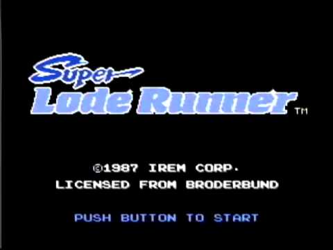 Super Lode Runner (FC DiskSystem) Demo - YouTube