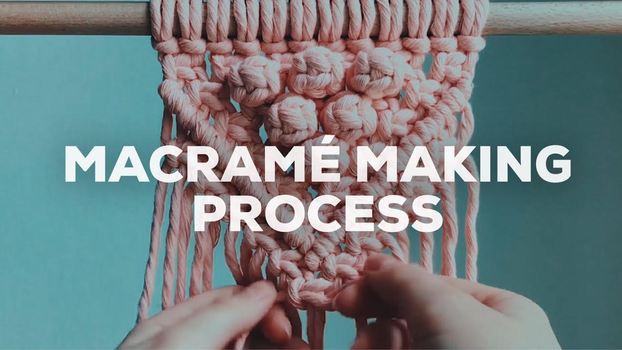 All My Recent Macrame Creations In Under 10 Minutes ~ ASMR - YouTube