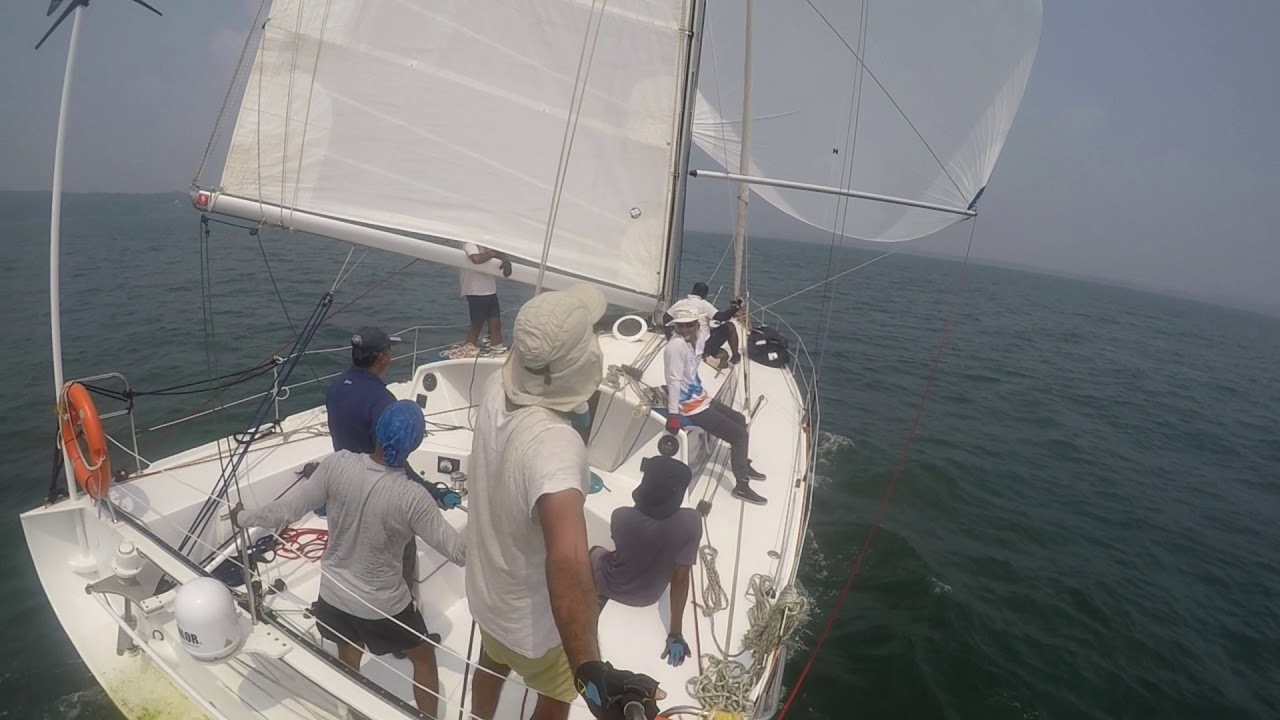 Sailing off Goa, Part 2 - YouTube