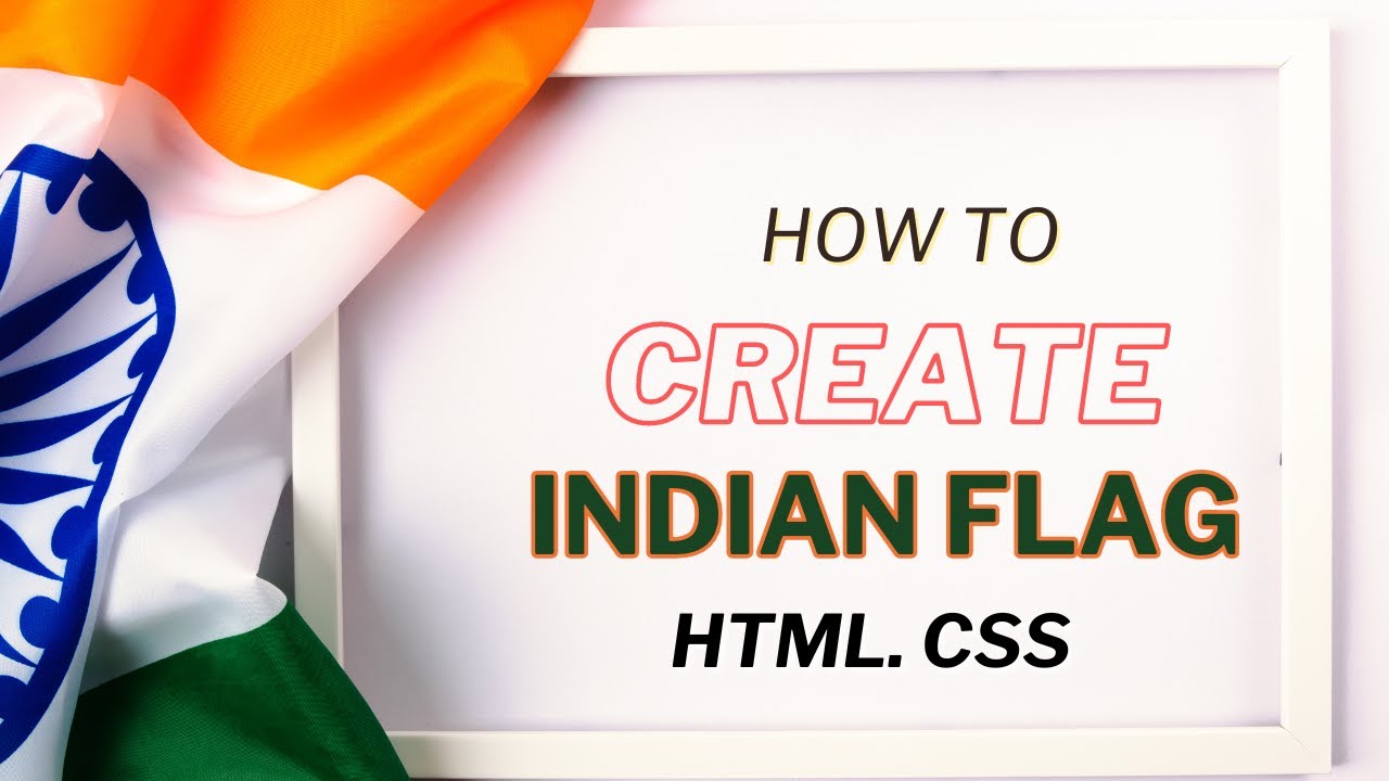 Indian Flag Html Css By Naiyan Noor Youtube