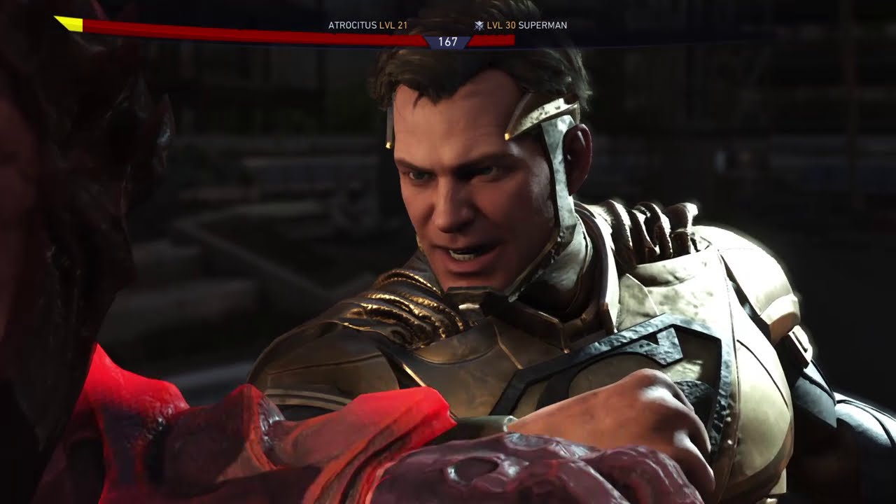 Injustice 2 Atrocitus vs Superman - YouTube