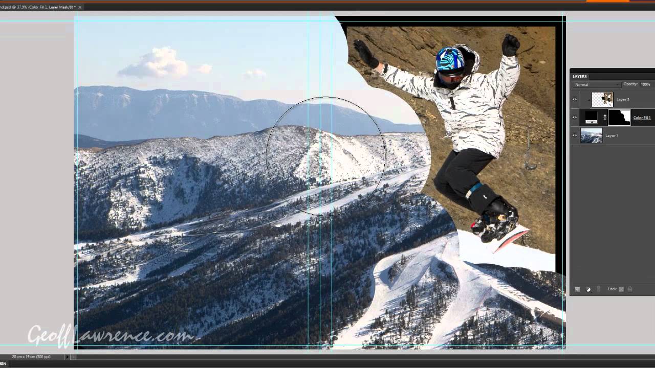 Using Layers & Clipping Masks in Photoshop Elements - YouTube