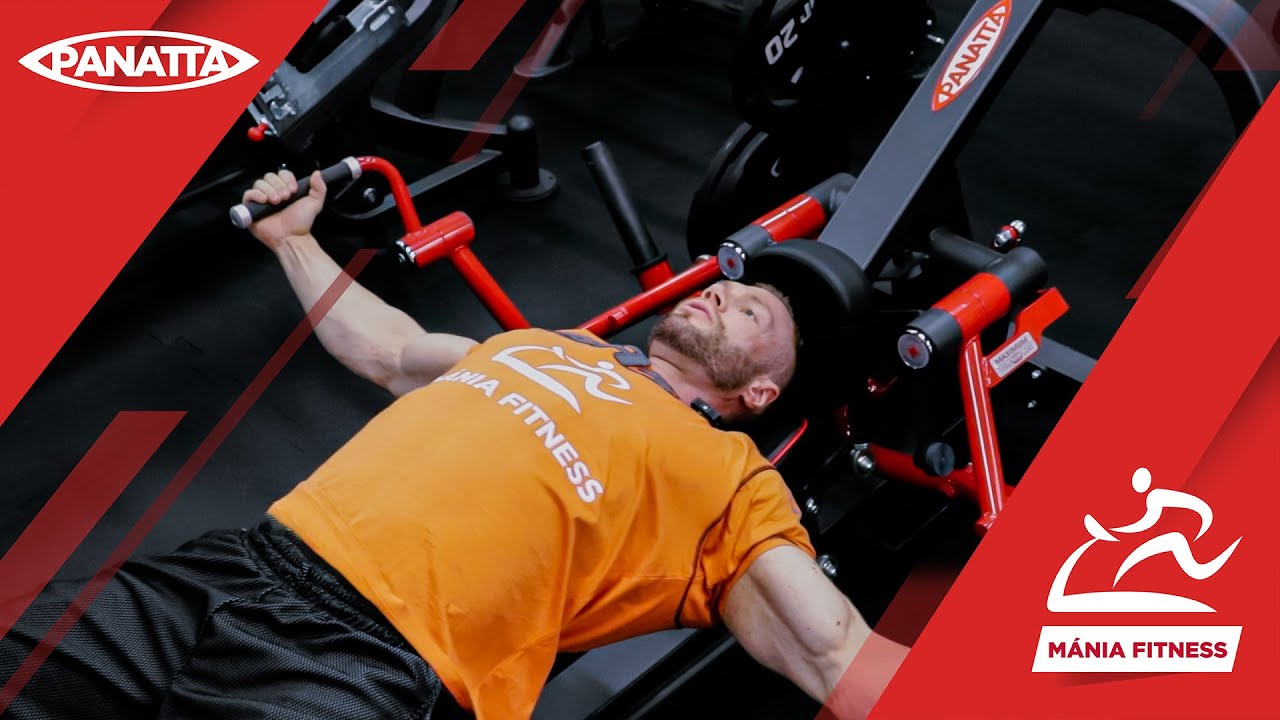 Molnár Péter 'The Freezer' - Panatta Super Middle Chest Flight Machine ...