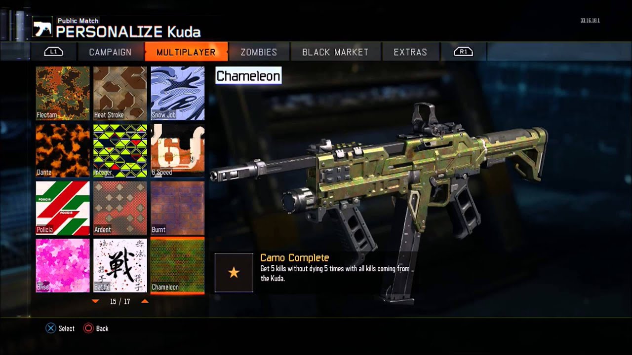 Call of Duty Black Ops 3 Kuda Gold Camo? - YouTube
