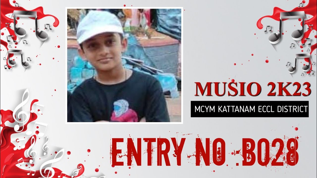 MUSIO 2K23🎤 || Online Music Competition || Entry No :B028 || Name ...