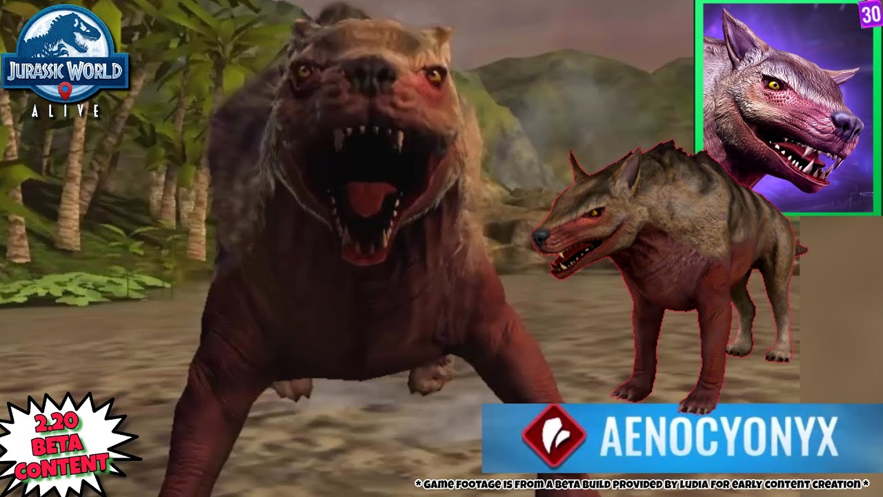 Unique AENOCYONYX! PVP FIRST LOOK! All New 2.20 Surprise Creatures ...