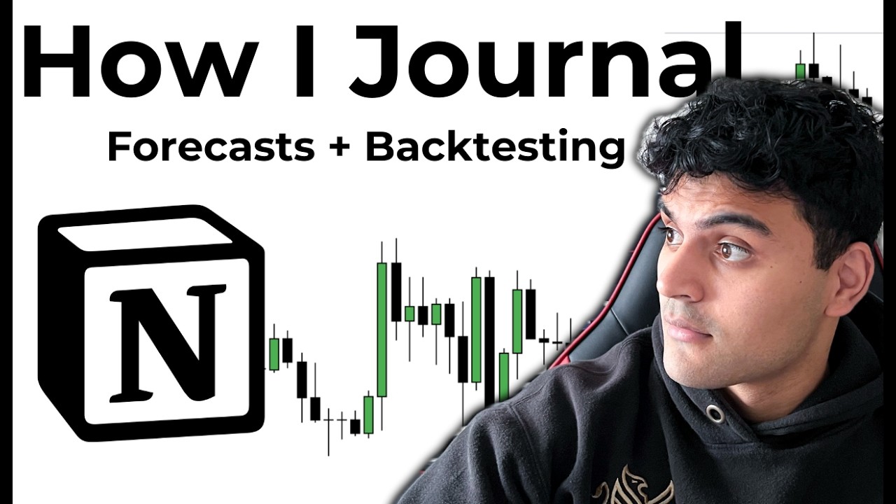 How I Journal Everyday For Trading + Backtesting - YouTube