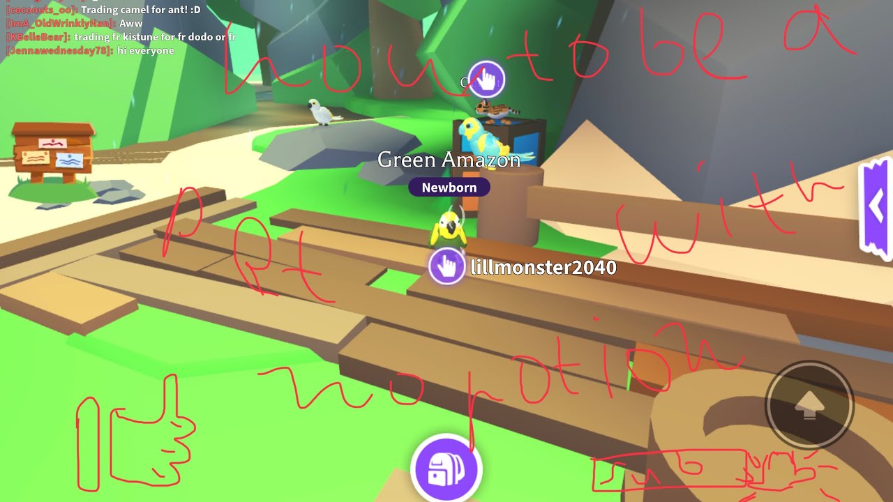 How to be any pet in adopt me with out spending any robux (pet needs ...