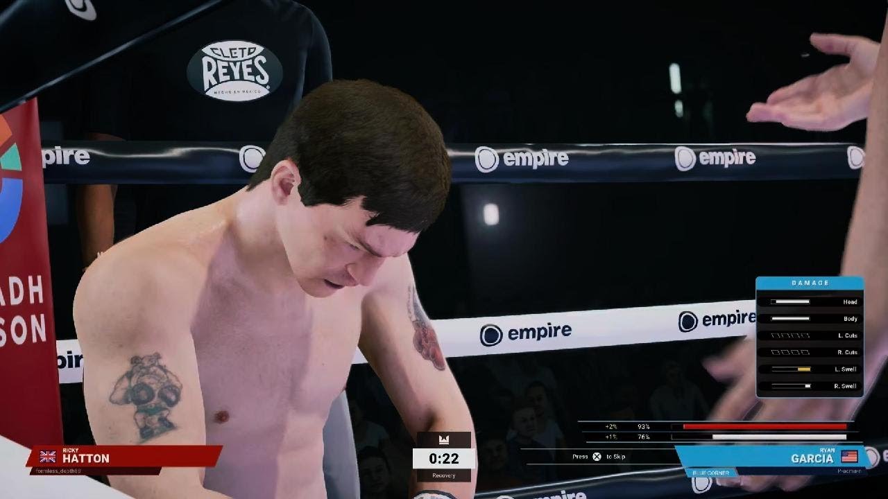 RICKY HATTON VS RYAN GARCIA UNDISPUTED BOXING RANKED GP pt.2 - YouTube