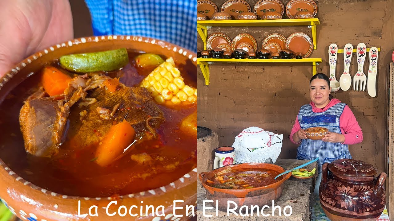 Como Hacer El Mejor Caldo De Res Rojo FÁCIL Y SABROSO - YouTube
