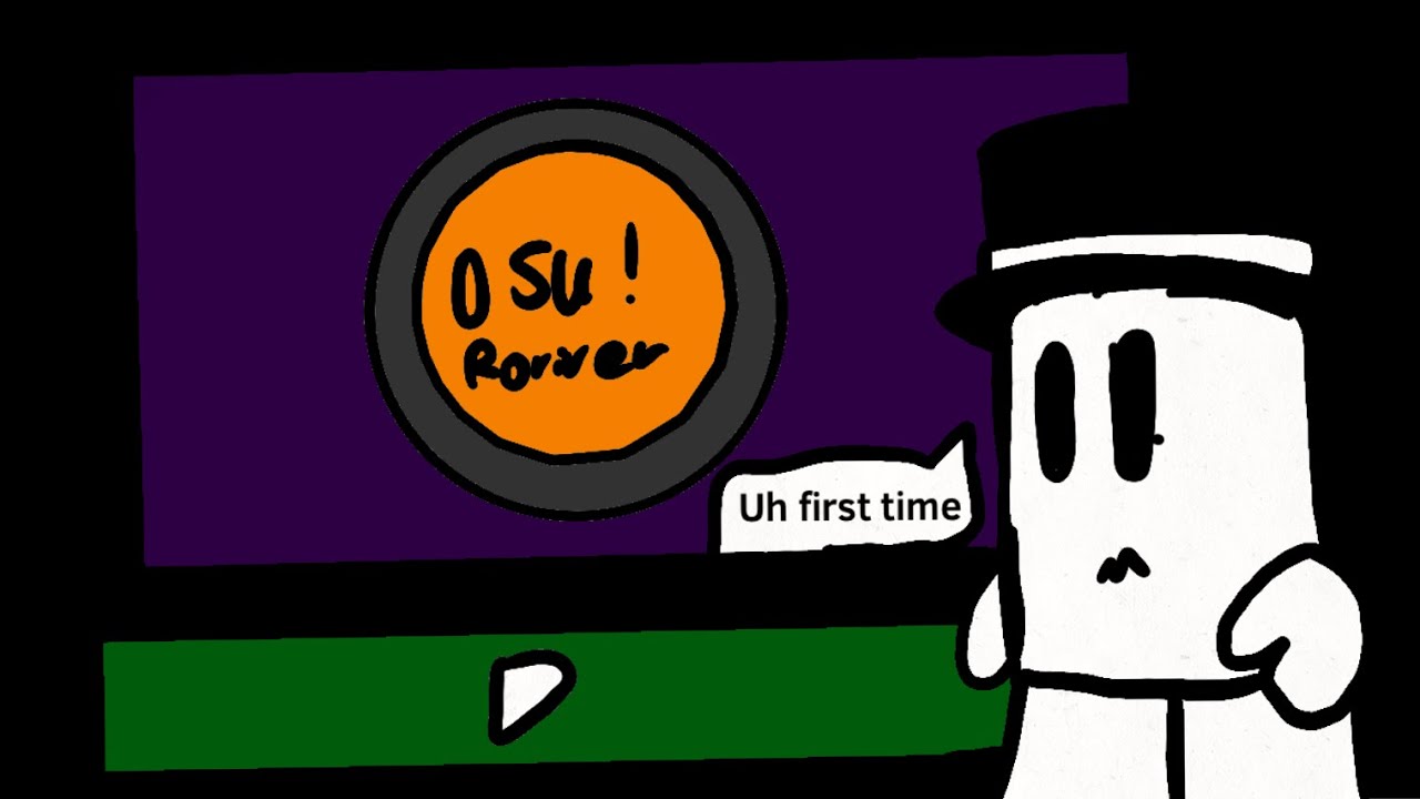 Playing OSU on Roblox - YouTube