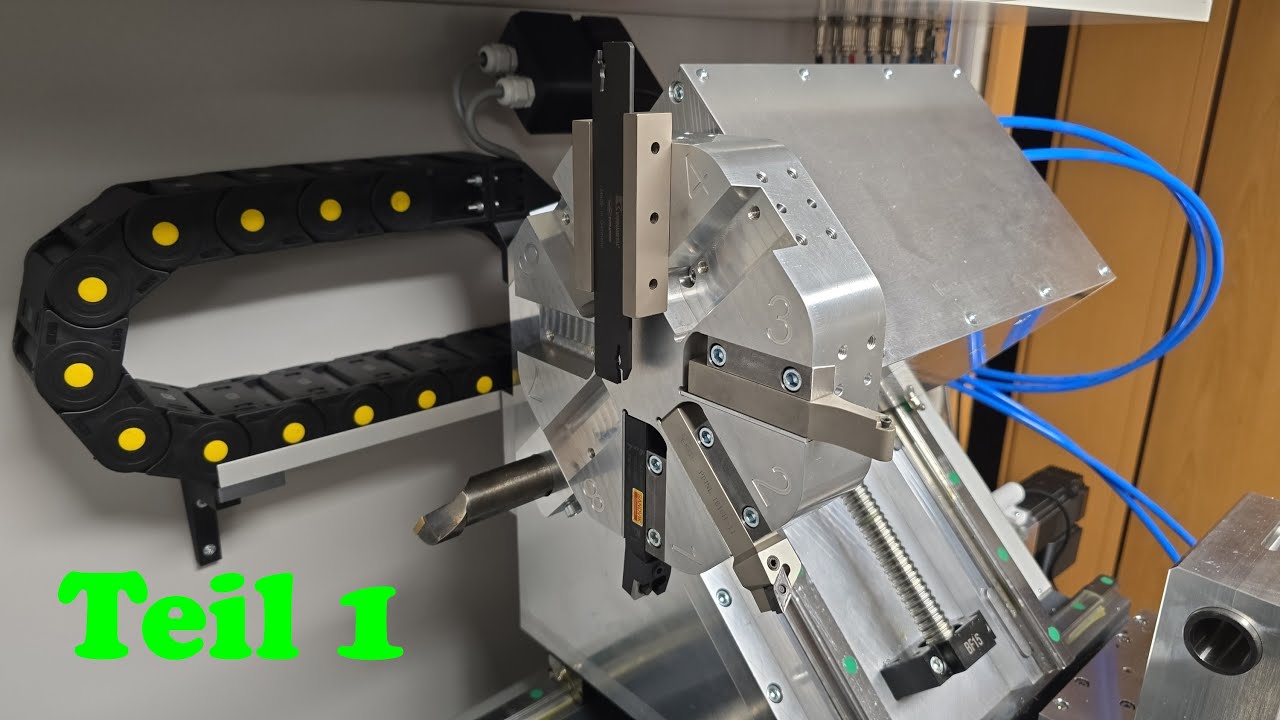 DIY CNC-Drehmaschine mit LinuxCNC - Teil 1 - YouTube