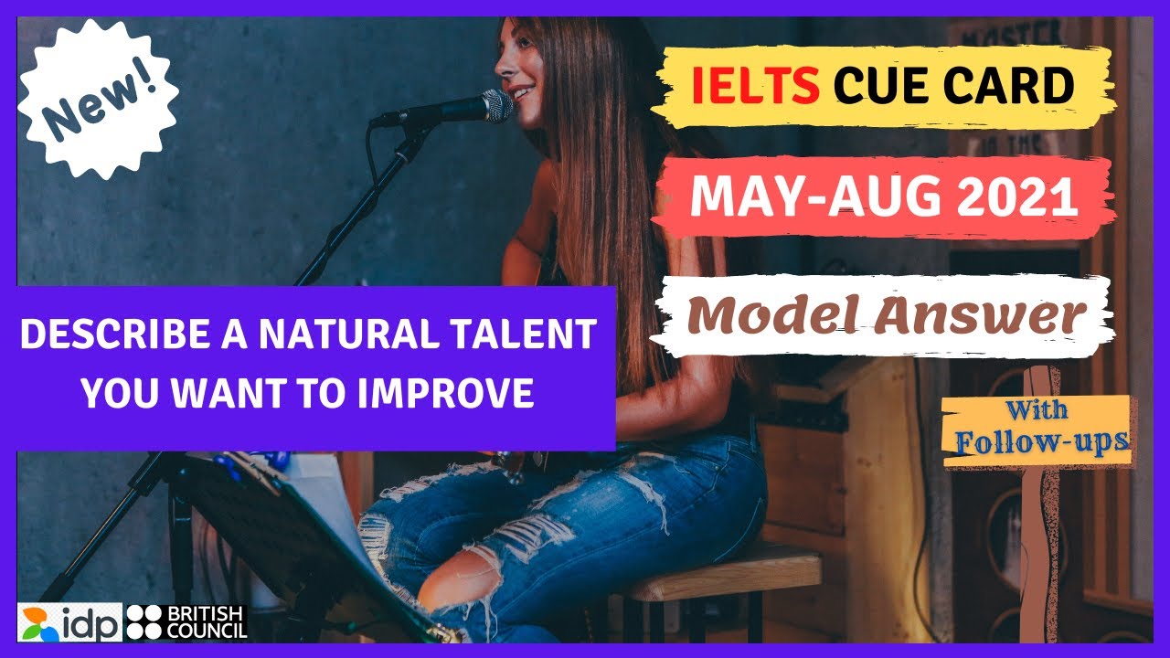 Describe a natural talent you want to improve like Sports Music [Cue ...