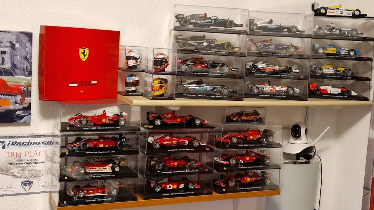 La mia collezione Le grandi Ferrari e Grandi F1 Centauria - YouTube