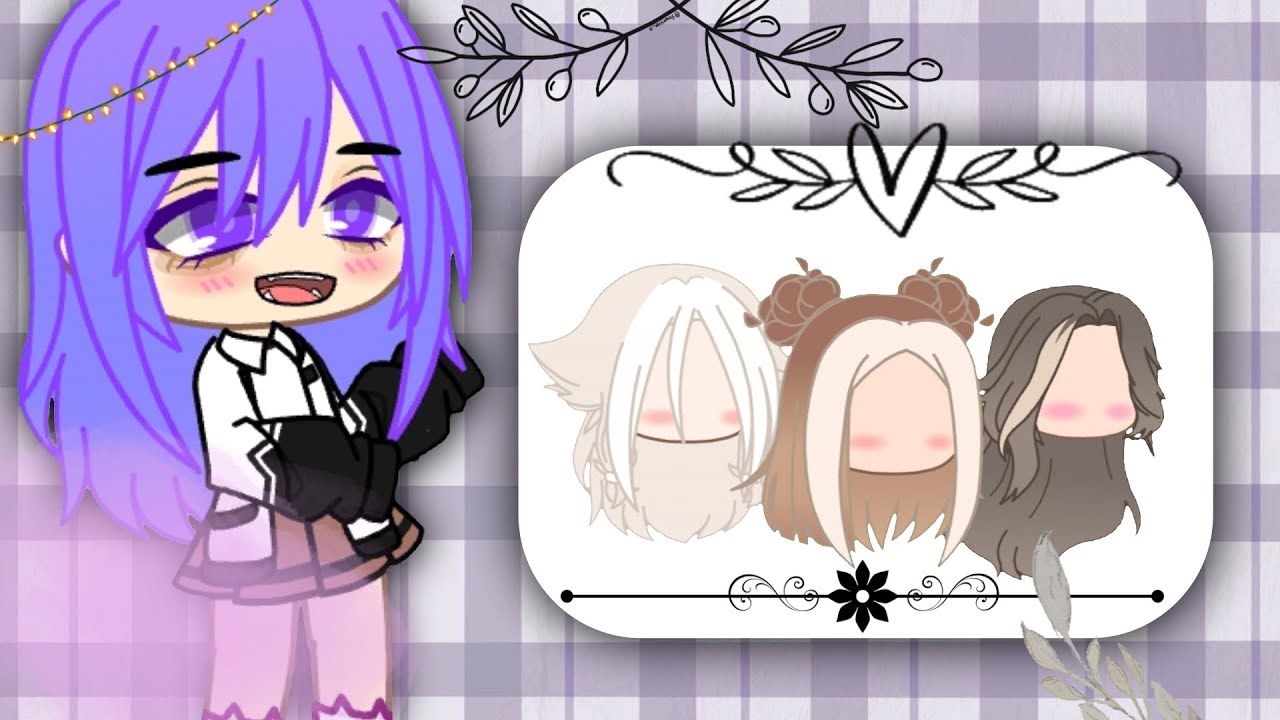 ᴗ• )☁️ ^|| ide rambut di gacha club||gachaclubindonesia - YouTube
