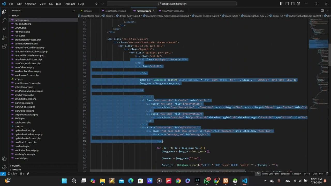 Web Project Task 37 | 1st Year | Java Institute | Dulana Navodya - YouTube
