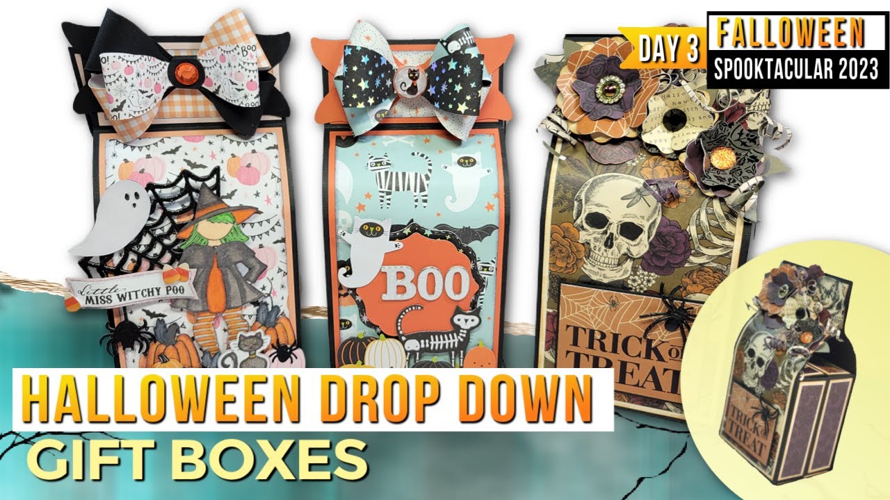 HALLOWEEN DROP DOWN GIFT BOX & WINNER ANNOUNCEMENT | FALLOWEEN ...
