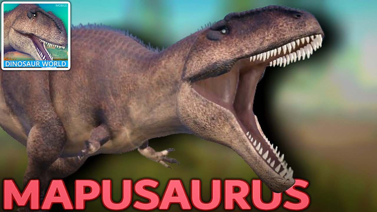 (V9) Mapusaurus Remodel is AMAZING! | Dinosaur World Mobile Roblox - YouTube