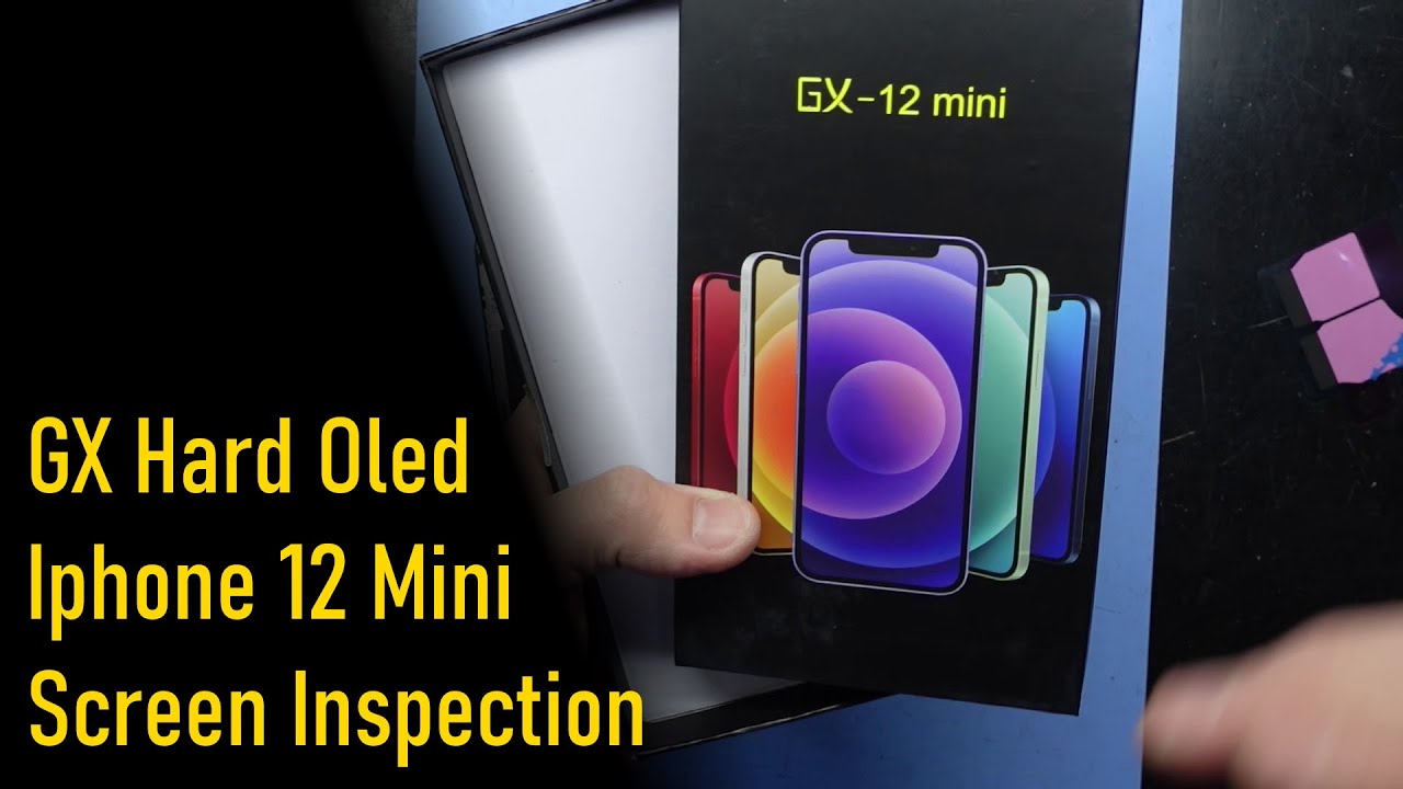 GX Hard oled replacement display for the Iphone Mini 12 , Screen ...