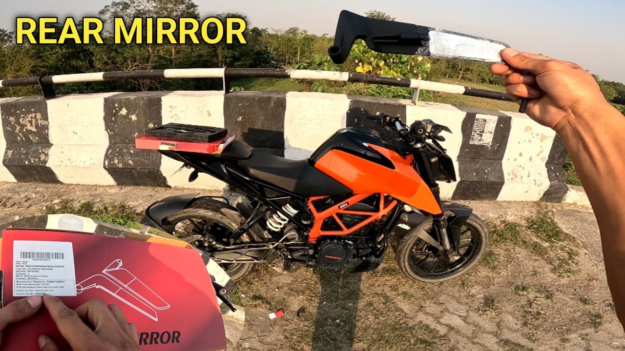 Side Mirror Ktm Duke || - YouTube