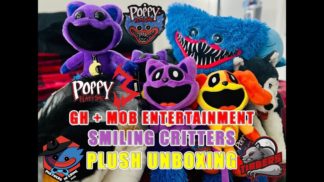 @GH.S X @Mob_Entertainment #SmilingCritters CatNap and DogDay Unboxing ...