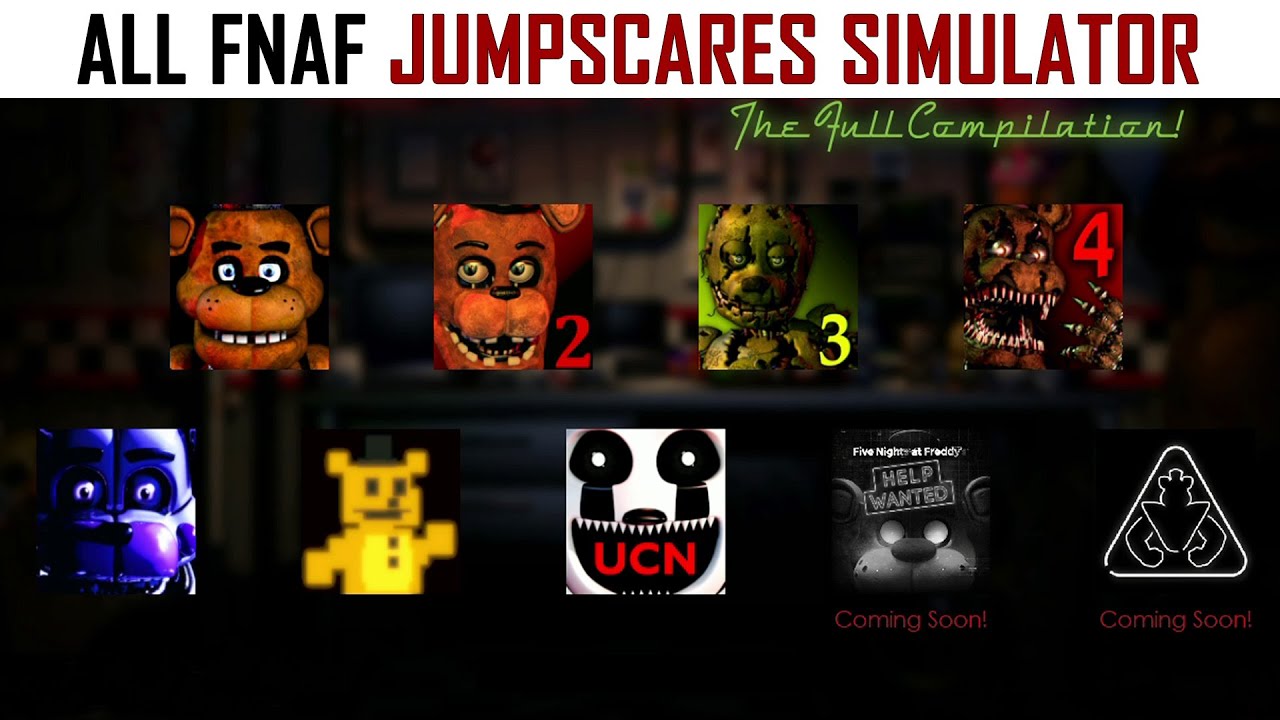 Fnaf Ucn Jumpscare Simulator _ Fnaf Jumpscare Tier List Maker – RYWXSV